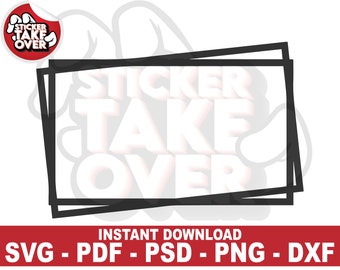 Double Vinyl Frame - Etsy