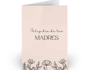 Feliz Dia Mama Greeting Card Feliz Dia De Las Madres Card Spanish ...