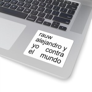 Rauw Alejandro, Stickers, Funny Sticker Pack, Music Lover Laptop Decals ...