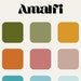 AMALFI Color Palette | 9 Colors | Gradient Procreate Color Palette ...