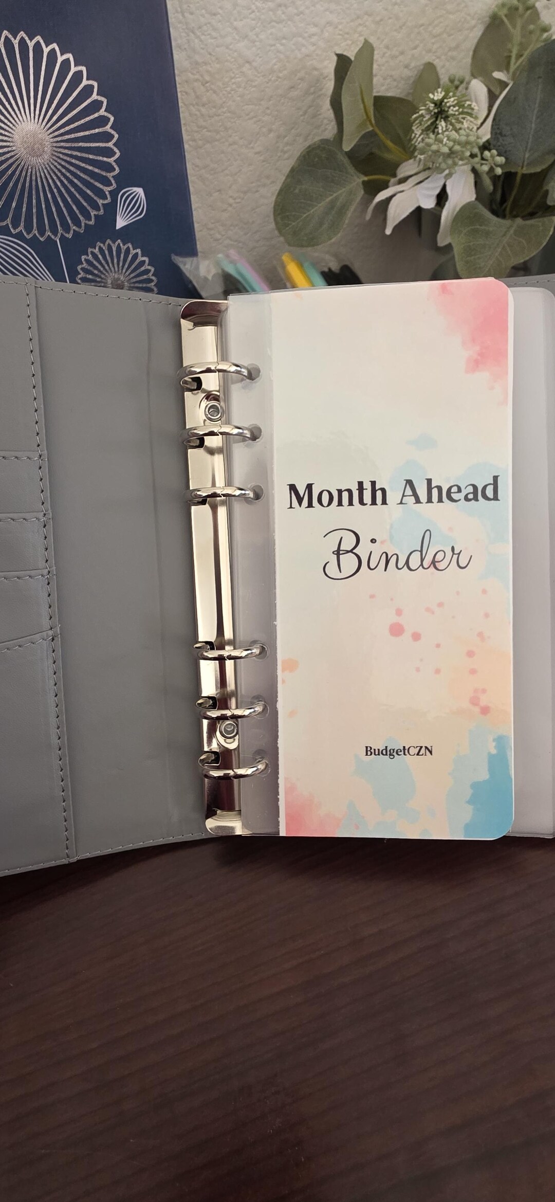 A6 Savings Challenge Binder | Month Ahead Bill Organizer - Etsy