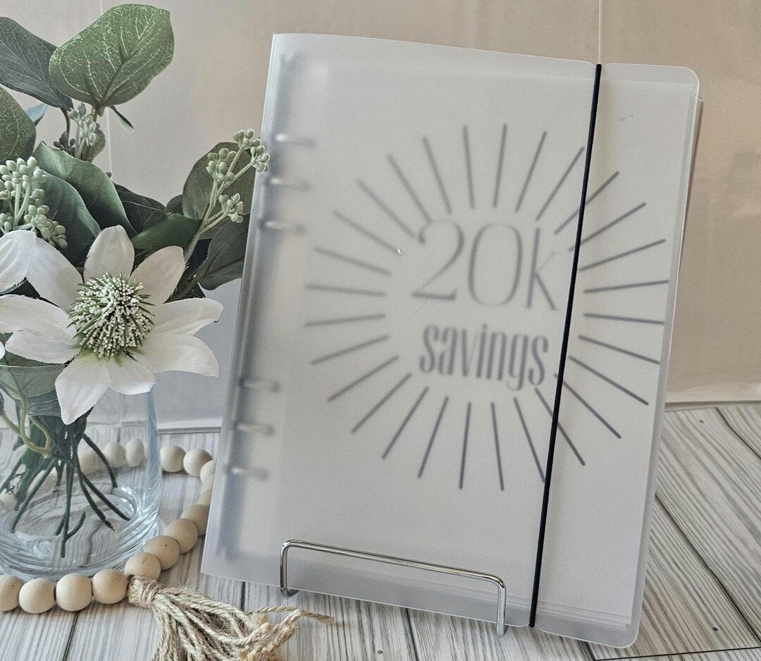 20,000 Dollar Savings Challenge Binder | A5 Laminated Tracker - Etsy