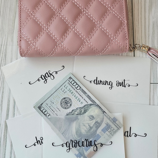 Cash Envelope Wallet - Etsy