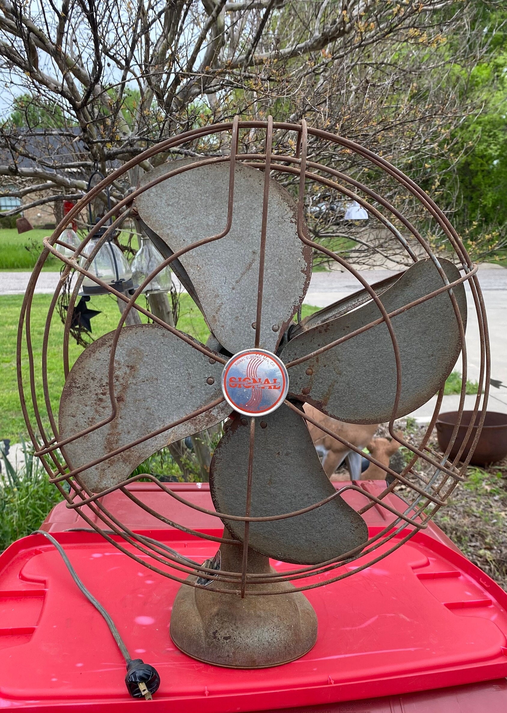 Vintage Signal 15 Oscillating Fan for a Restoration Project - Etsy