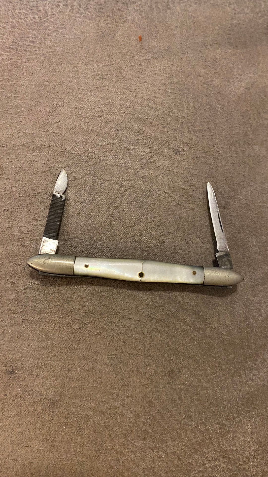 Antique Rare 1850s-1910s Northfield KN Co Pen Knife With Finger Nail ...