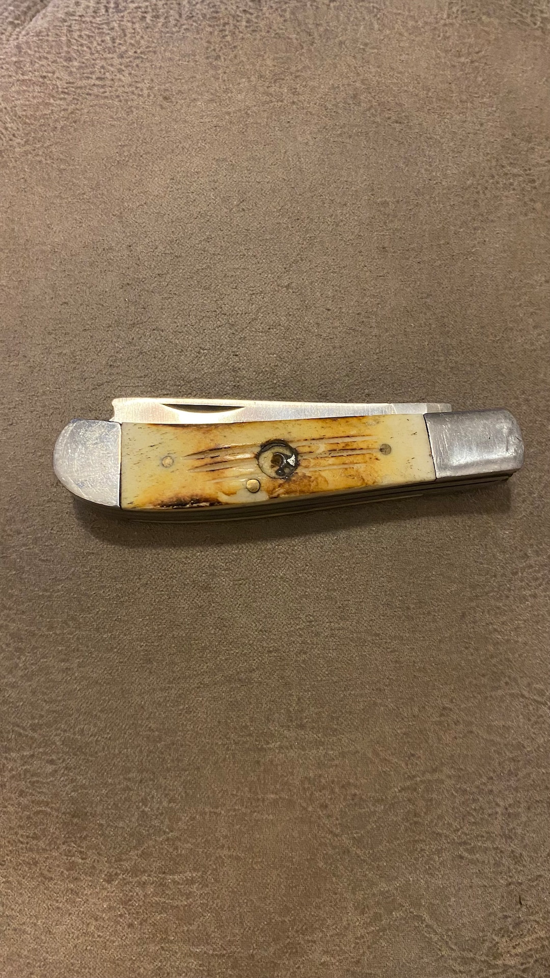 Vintage Whitetail Cutlery 3 1/2”-2 Blade Knife. Never on a Stone!! - Etsy