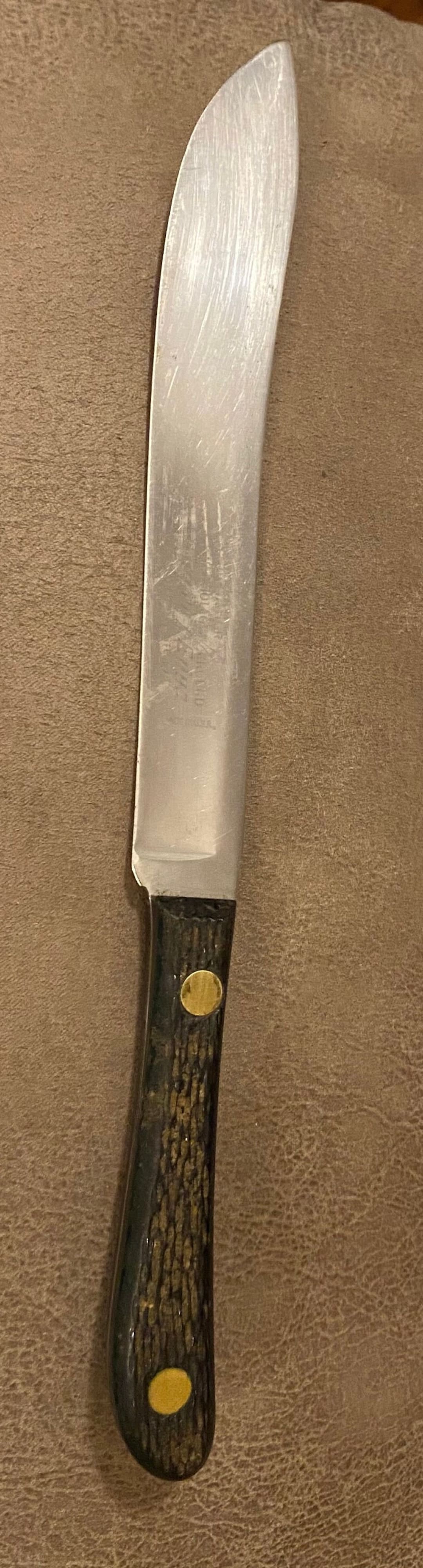 Vintage 1950’s Kutmaster 7” Blade Butchers Knife-full Hollow Ground ...