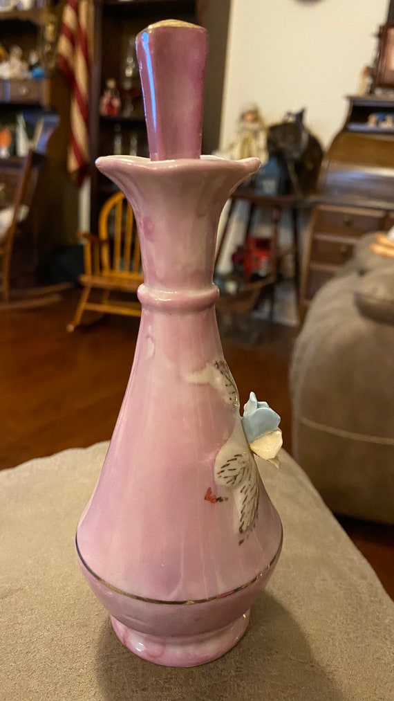 Vintage beautiful Japanese Purple/Pink Perfume Decant… - Gem