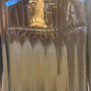 Vintage Hoosier Tea Jar No Lid - Etsy