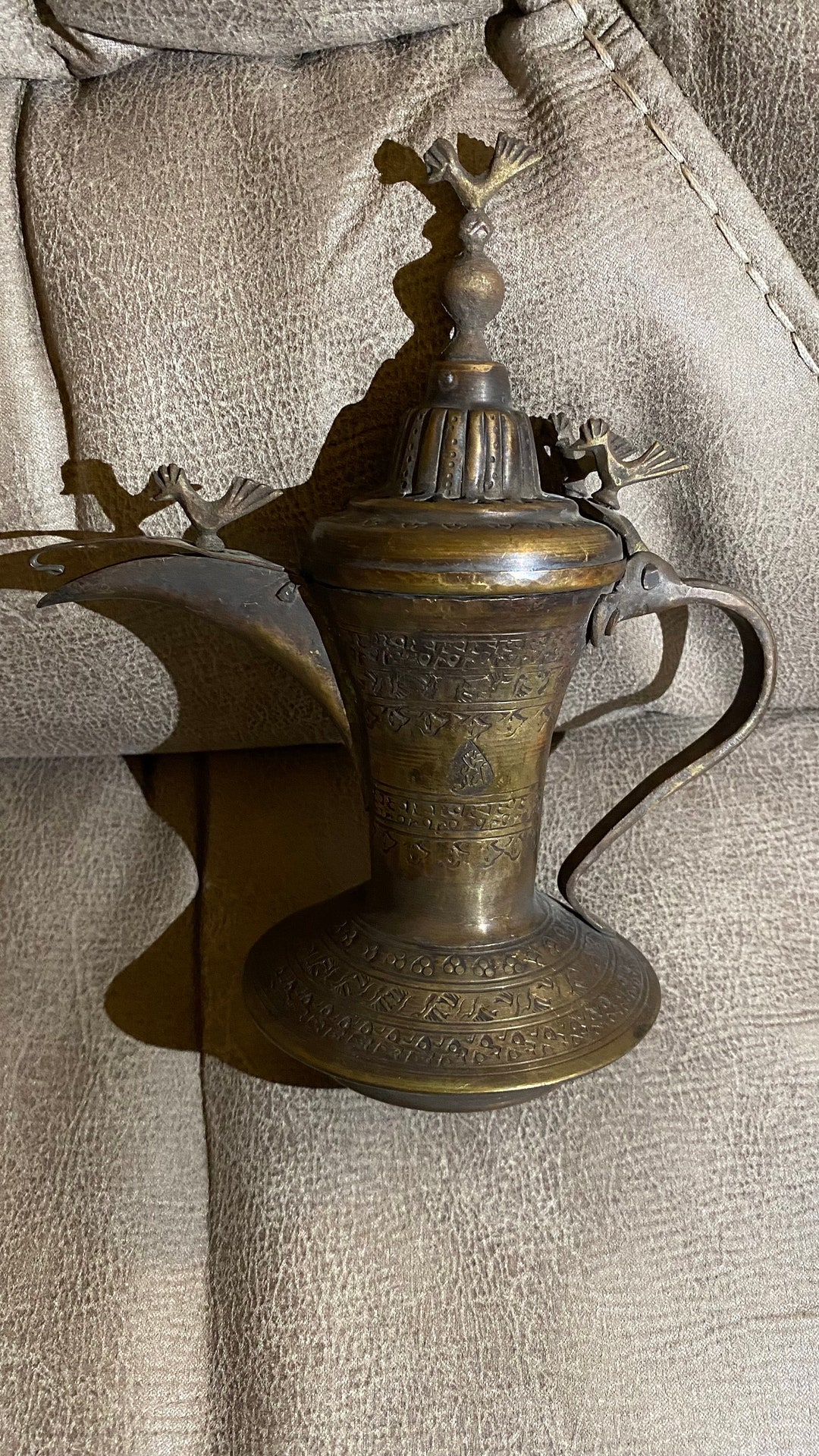 Vintage Middle Eastern Dallah/teapot With the “makers Mark” and Looks ...