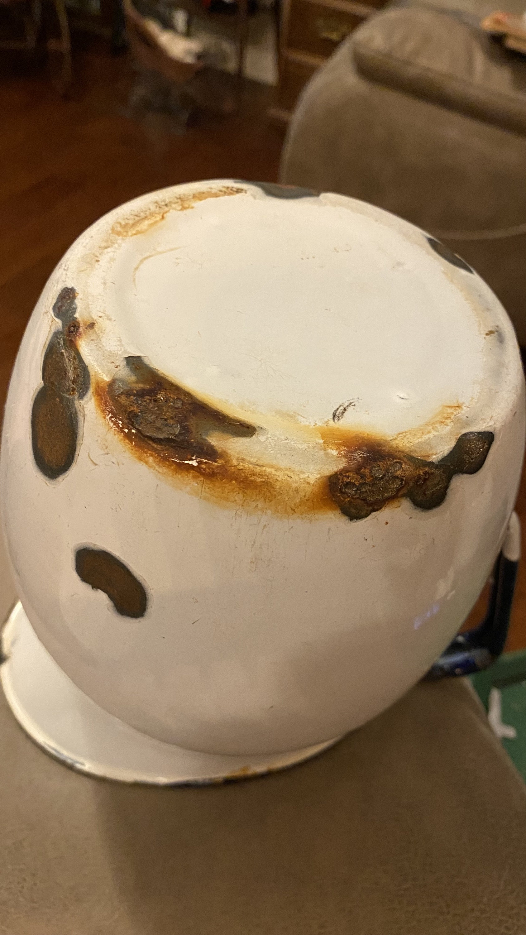 Vintage 8 Tall Farmhouse Wite Porcelain Water Pitcher With Black Trim ...