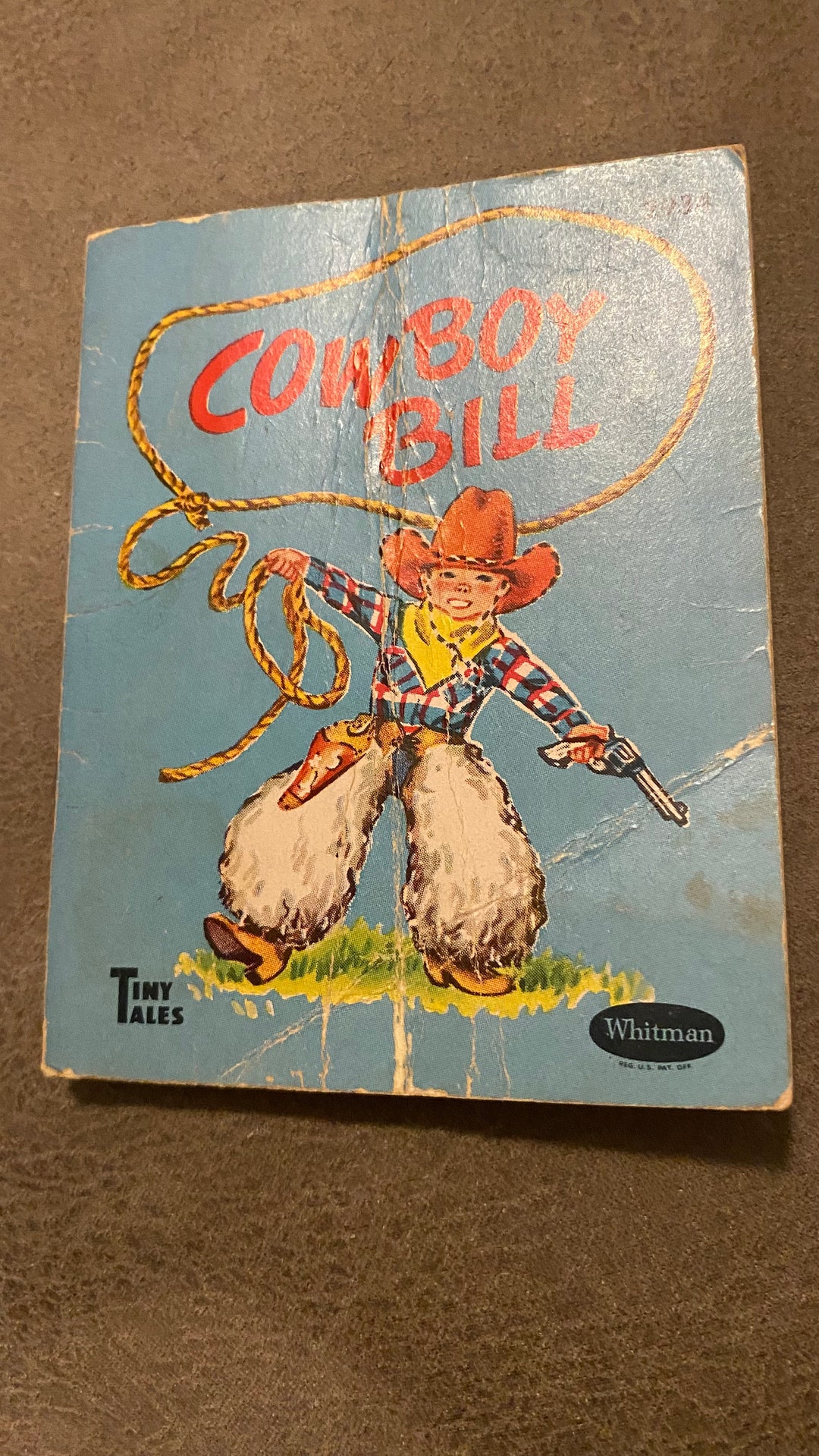 Vintage 1950 Tiny Tales “cowboy Bill” Book by Whitman Publishing. Book ...