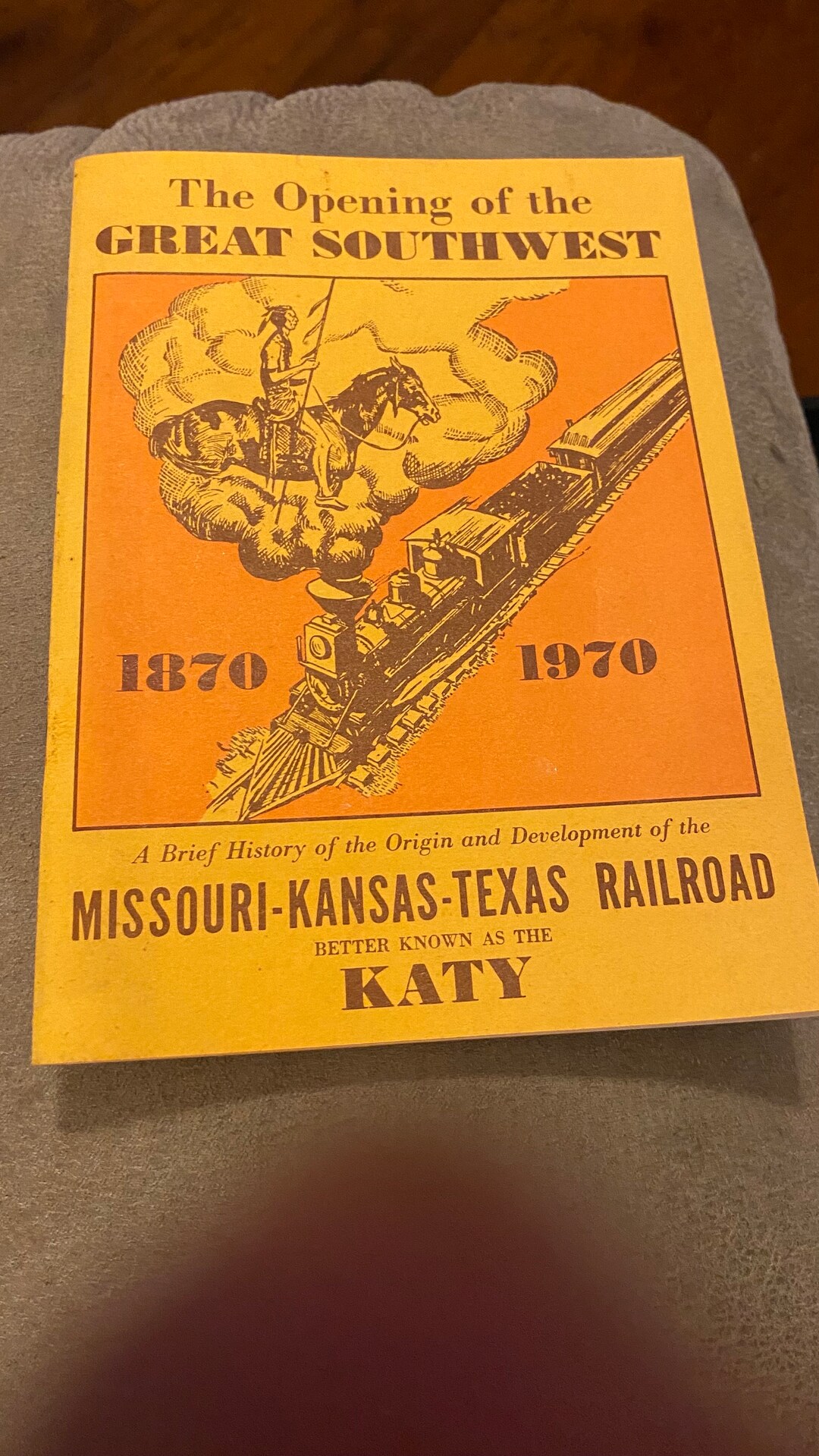 Vintage 1870-1970 Katy Railroad Centennial Anniversary of the Opening ...