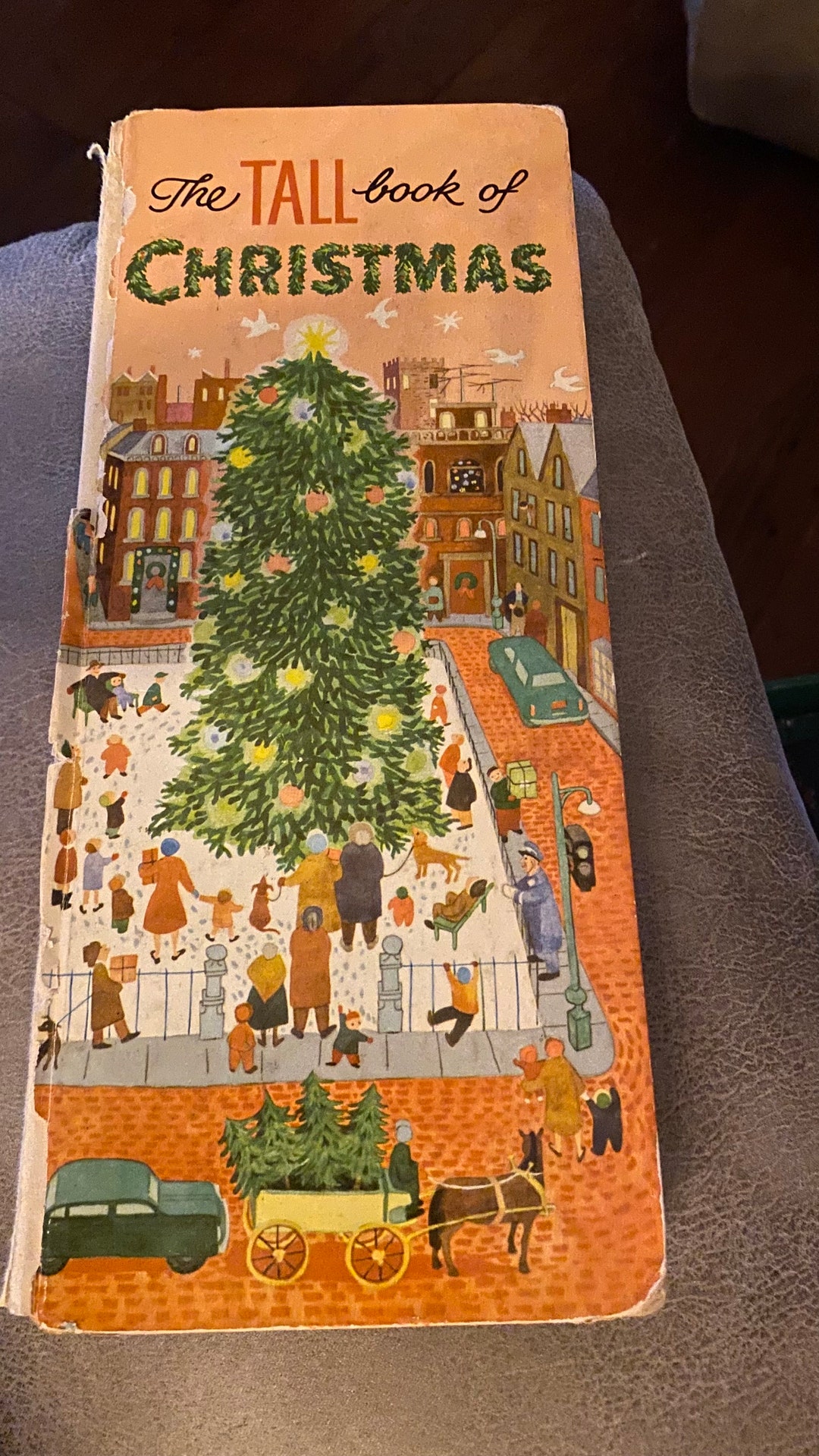 Vintage 1954 Copyright of the Tall Book of Christmas - Etsy