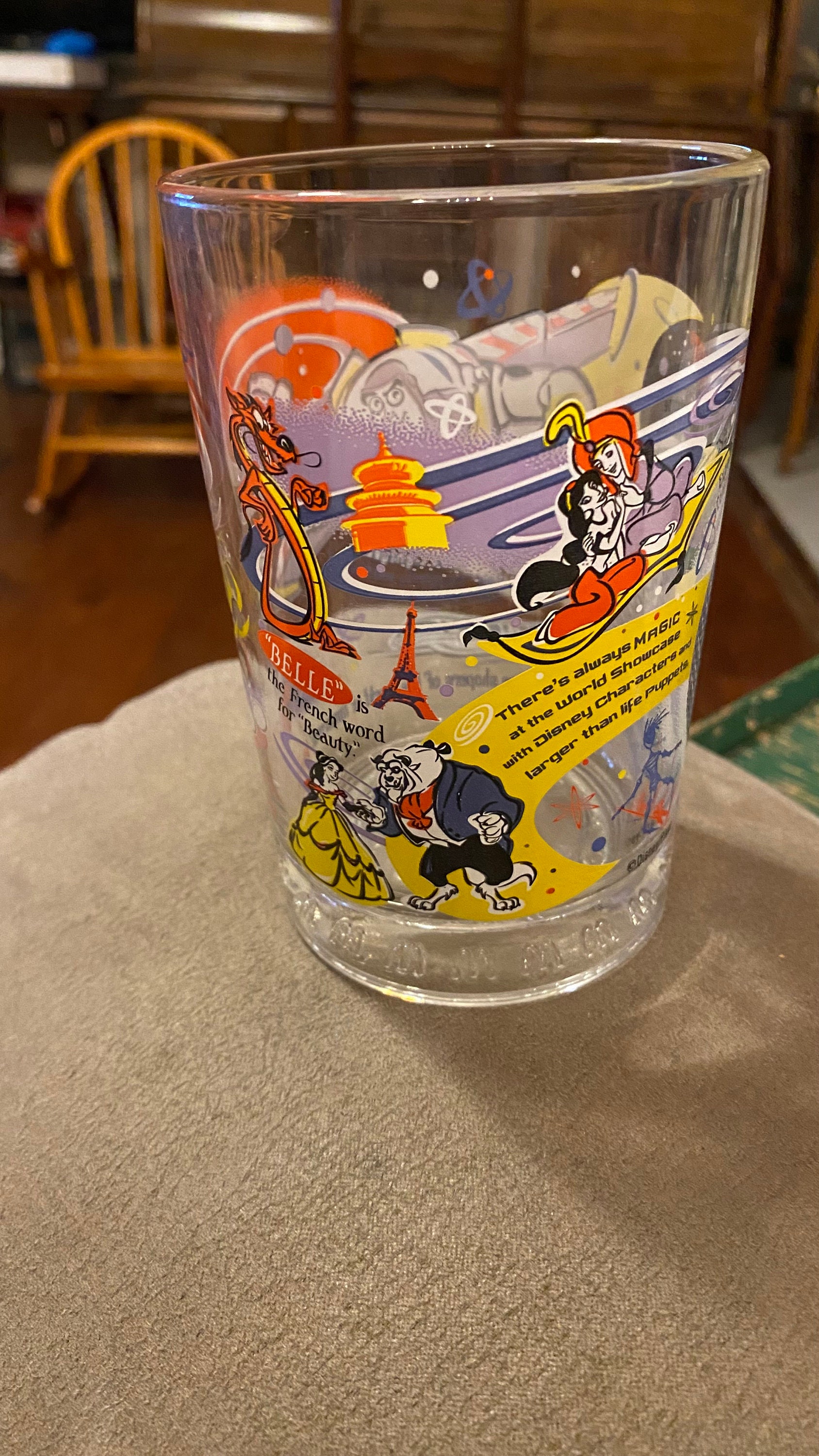 Vintage 1968 Mcdonalds Tribute Disney 100 Years of Disney Glasses Set ...