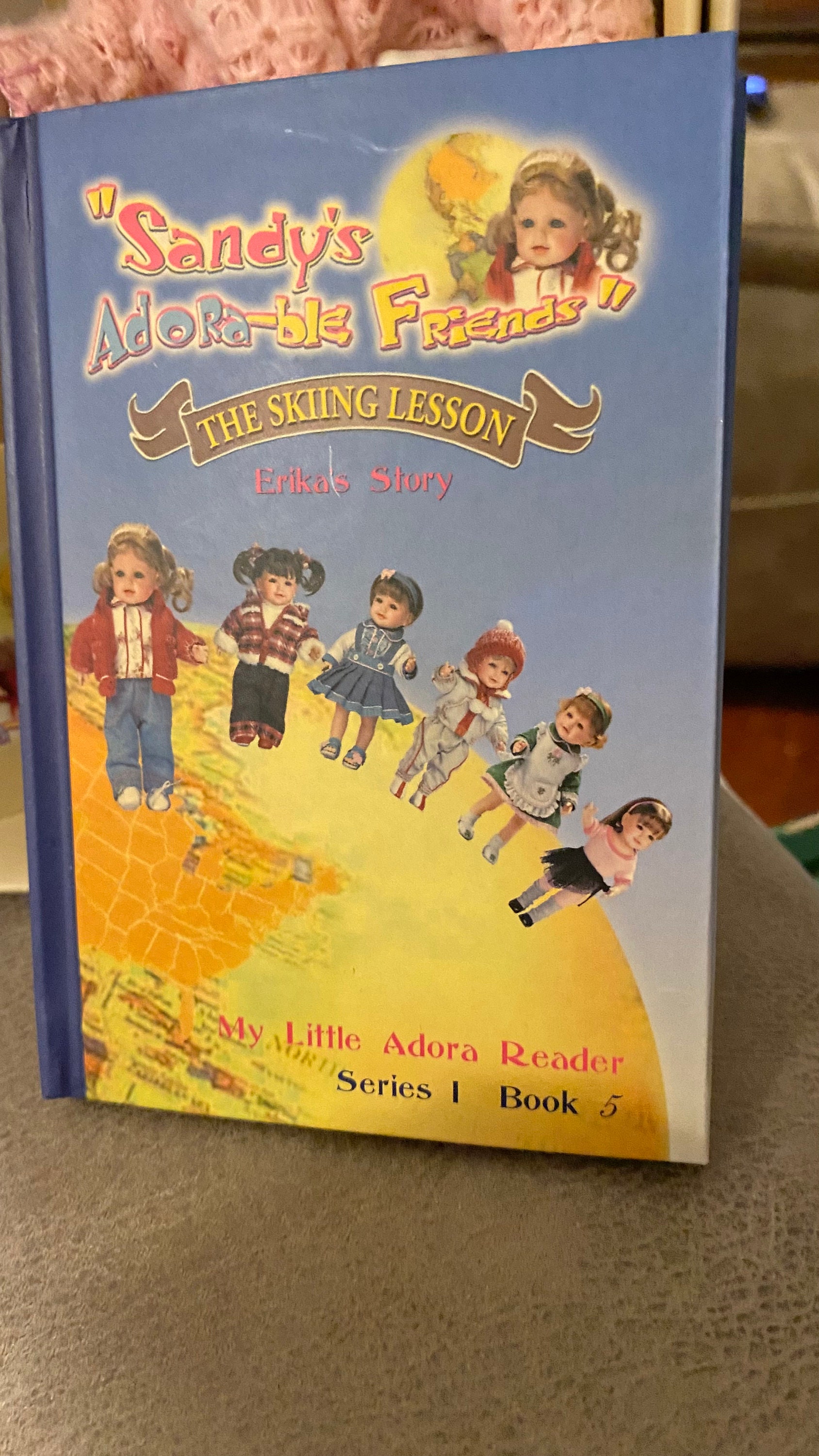 Vintage Rare Sandys Adora-ble Friends katrina Doll With Book From ...