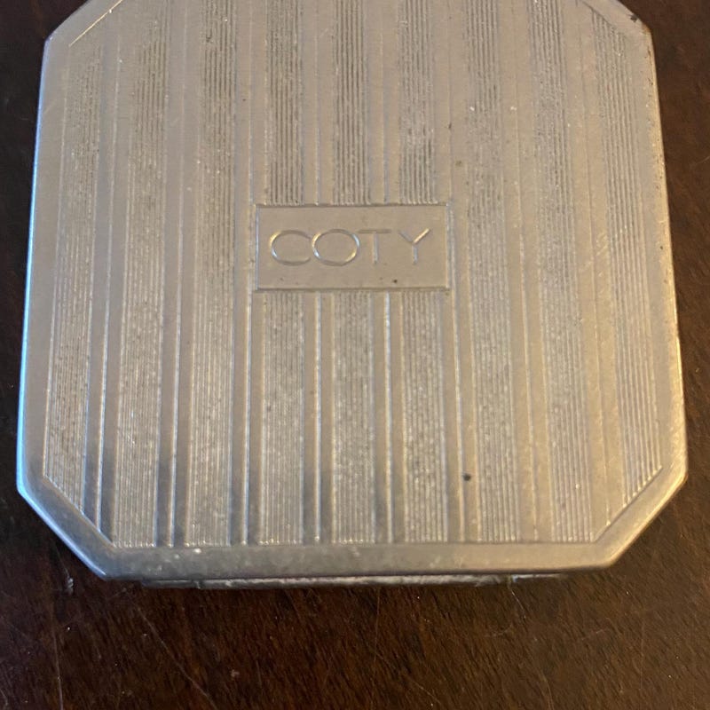 Vintage Coty Compact - Etsy