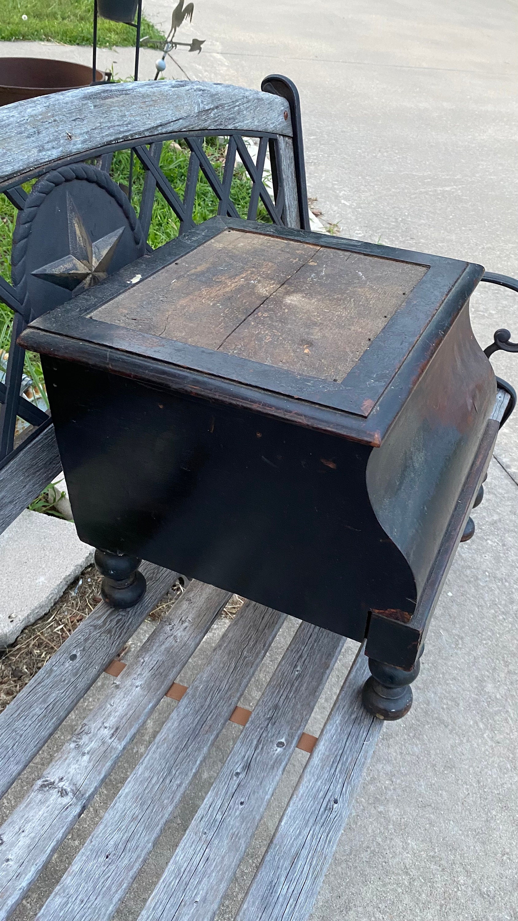Antique Victorian Chamber Pot Chair With Extendable Foot Rest - Etsy