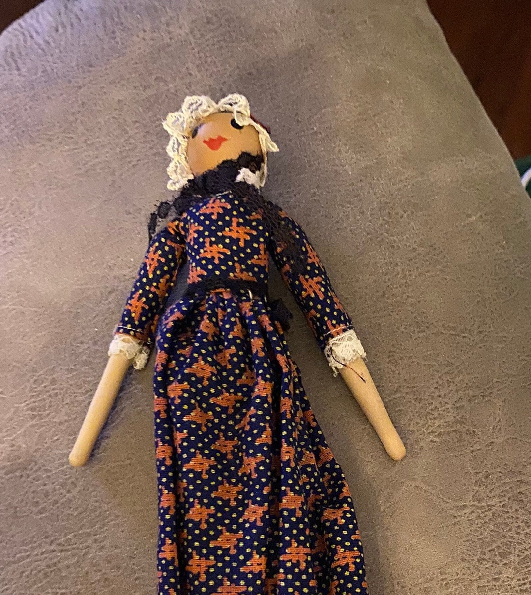 1970s Shackman Doll Toy Wood/peg Japan Small Mini Doll 7.5 Inch Vintage ...