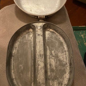 Antique Very Rare 1918 Army Mess Kit/no Utensils - Etsy