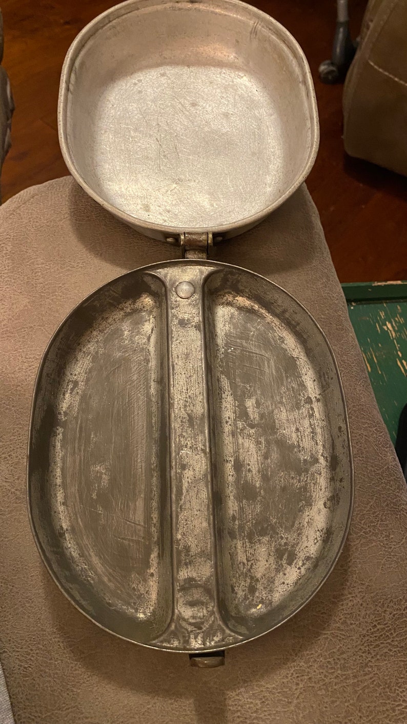 Antique Very Rare 1918 Army Mess Kit/no Utensils - Etsy