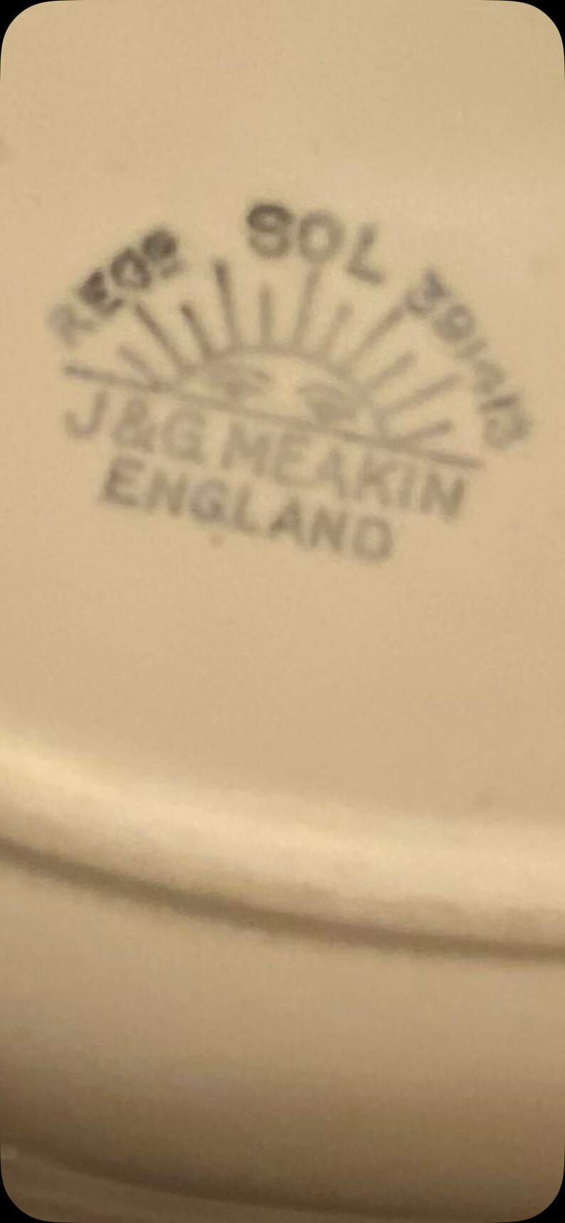 Vintage and Beautiful Rare 7” X 9” Bowl Made by J & G Meakin England ...