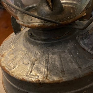 Vintage 1937-1957 Dietz no 2 D Lite Kerosene Lamp. Lightly Used Rescued From Years of Storage ...