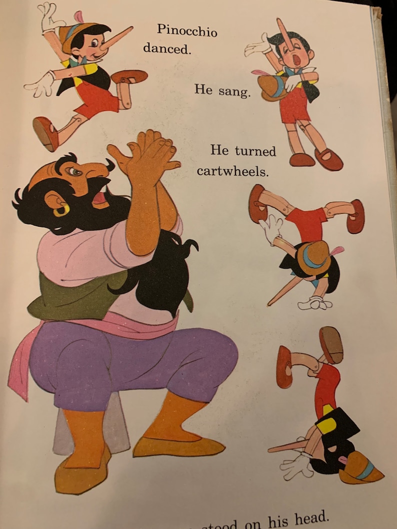 Walt Disney’s Pinocchio and His Puppet Show Adventure! Published by ...