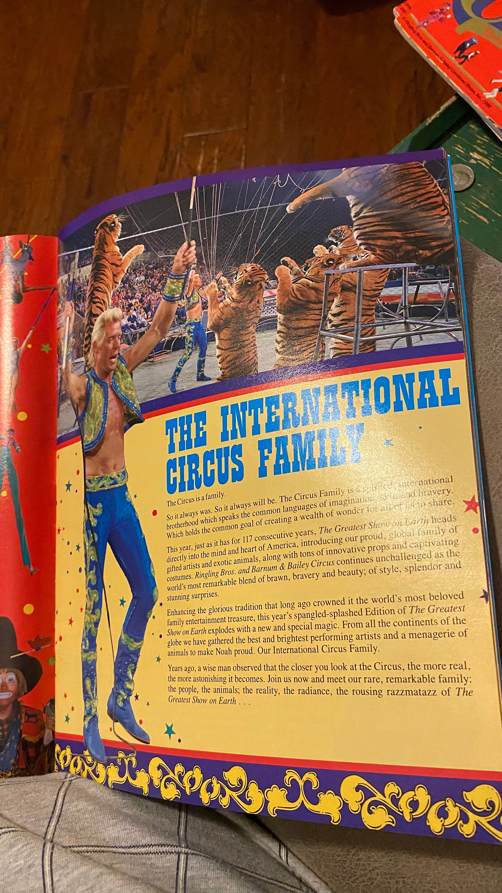 Vintage 1988 117th Edition Ringling Bros Barnum & Bailey Circus Souvenir Program and Magazine - Etsy
