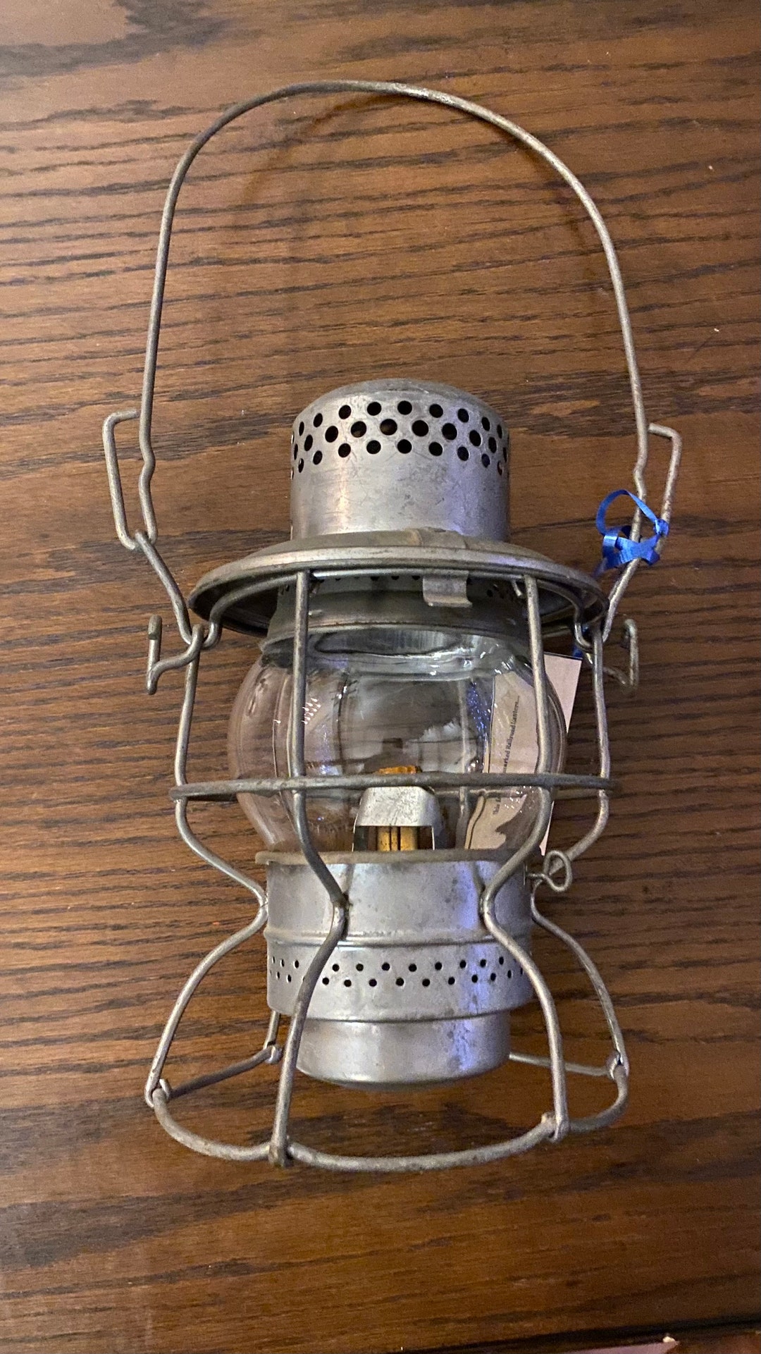 Vintage Adlake Railroad Oil Lamp. Old but New 1970s Stock - Etsy