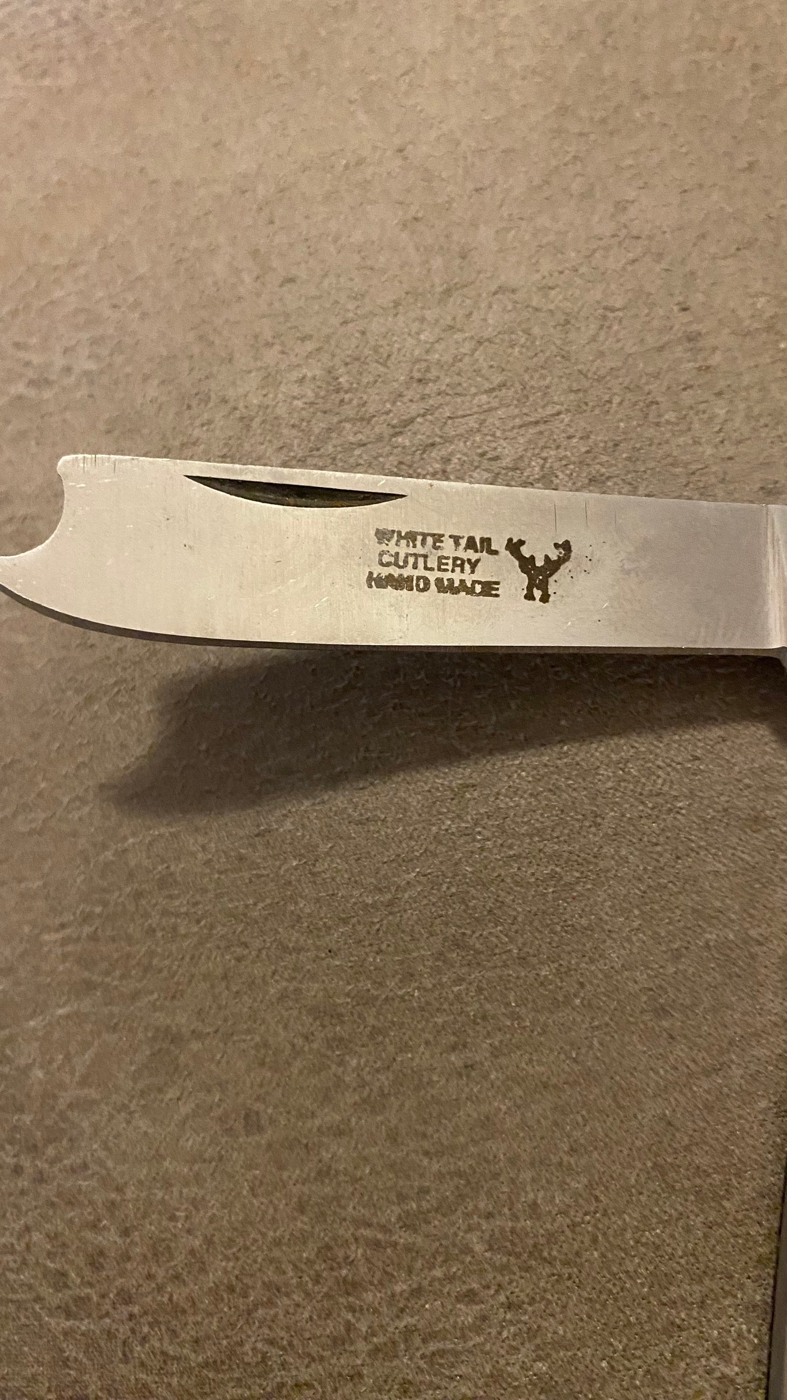 Vintage Whitetail Cutlery 3 1/22 Blade Knife. Never on a Stone - Etsy