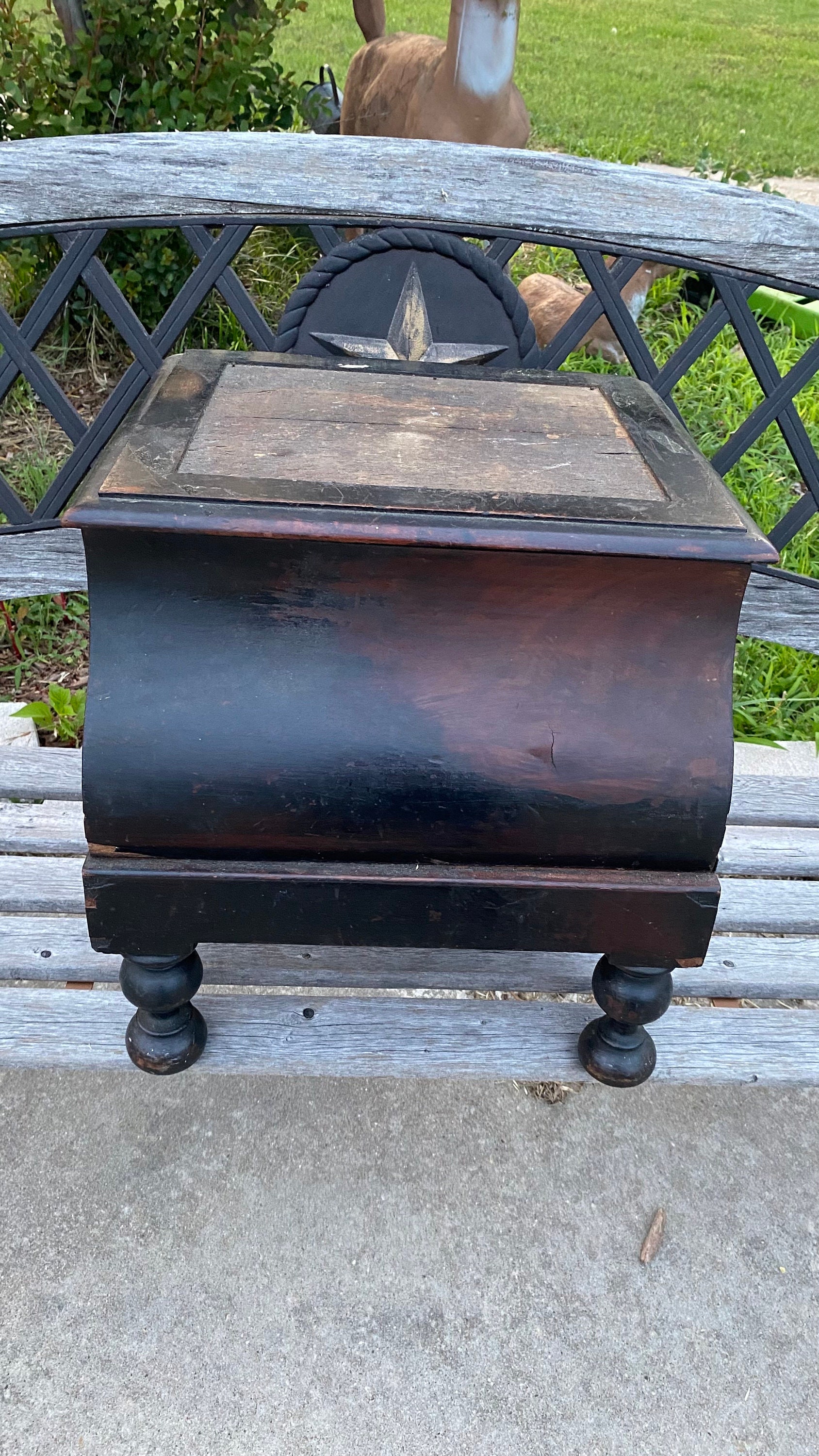 Antique Victorian Chamber Pot Chair With Extendable Foot Rest - Etsy