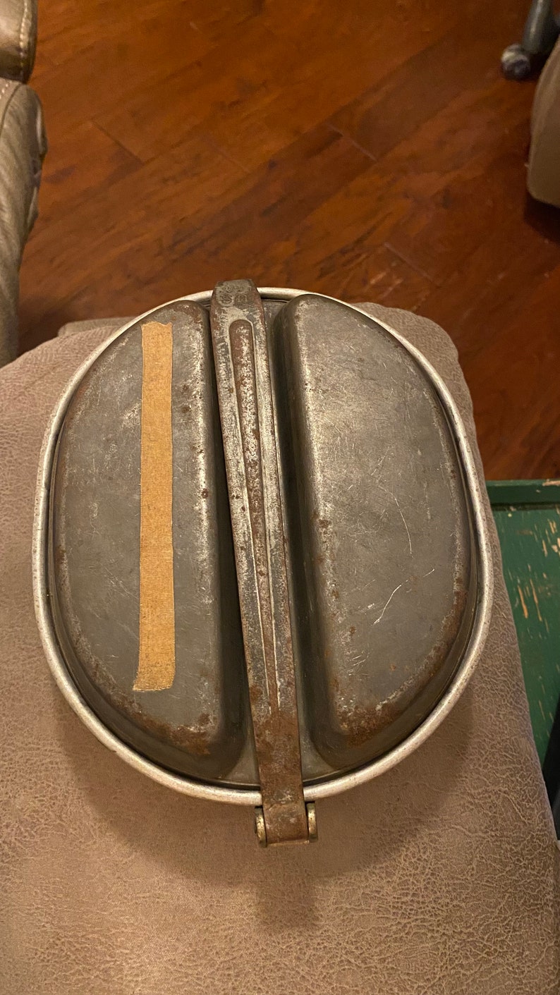 Antique Very Rare 1918 Army Mess Kit/no Utensils - Etsy