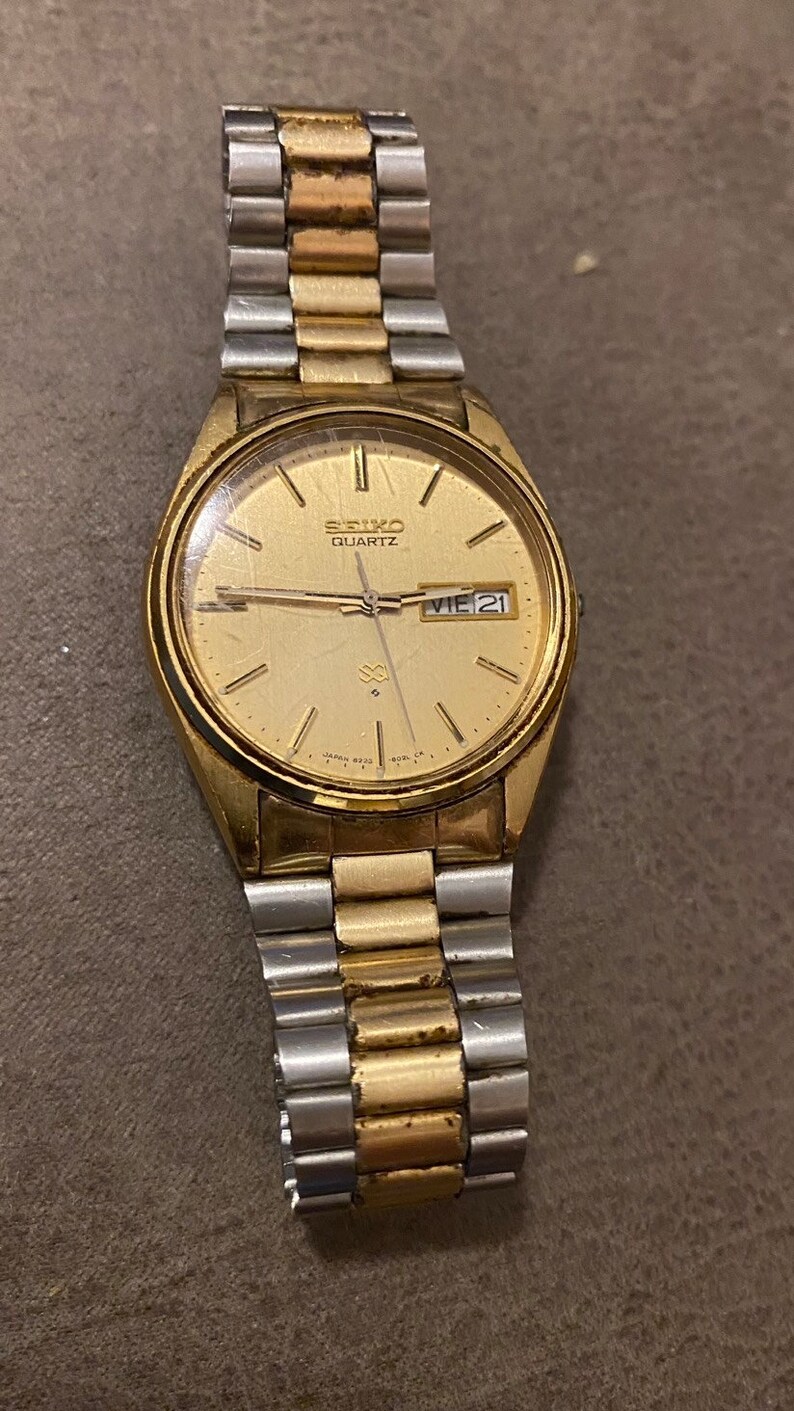 Seiko SQ 8223-802L CK Quartz Watch for Spare Parts or Repair Only Plus ...