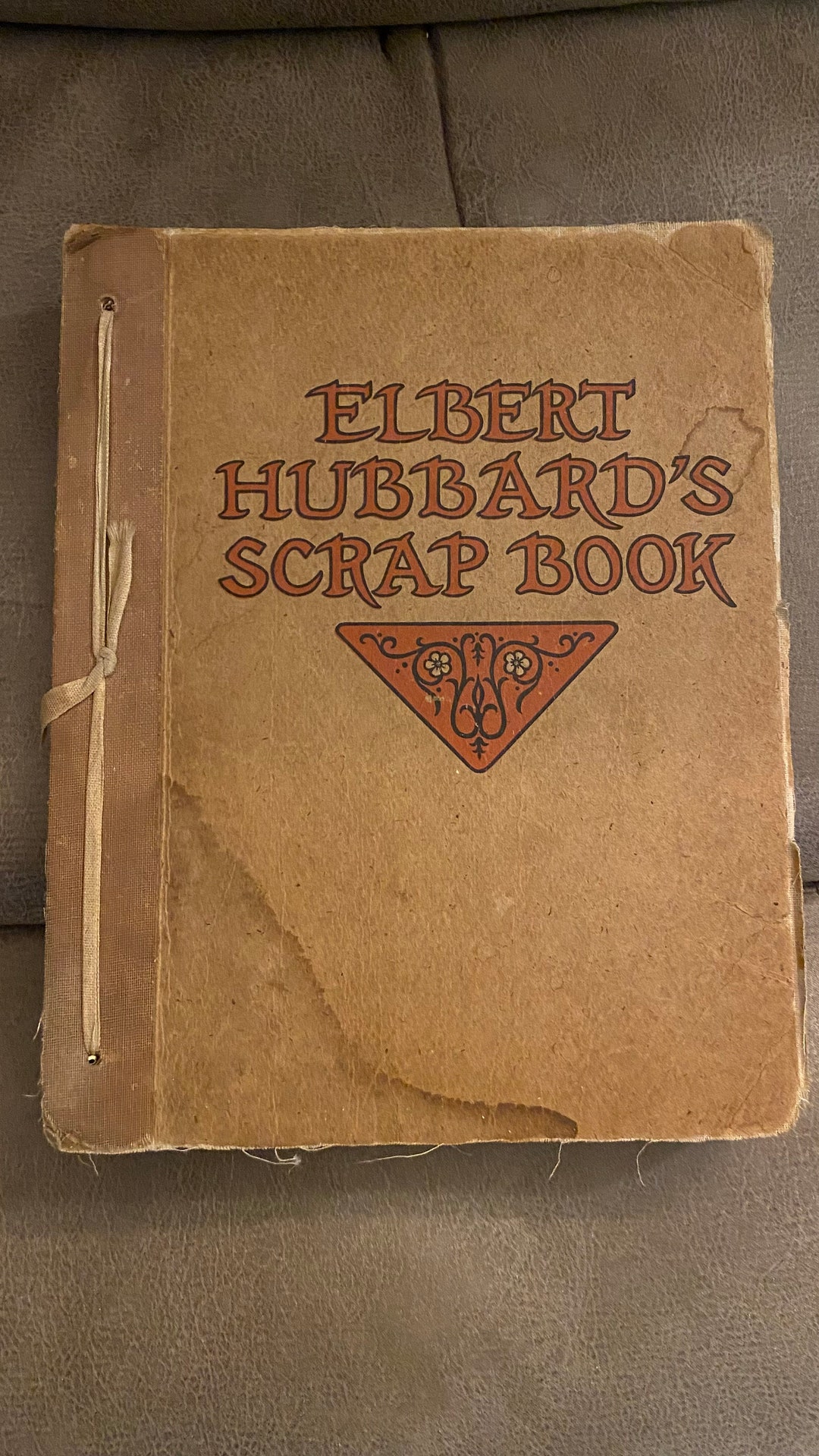 Vintage 1923 Elbert Hubbard’s Scrap Book - Etsy