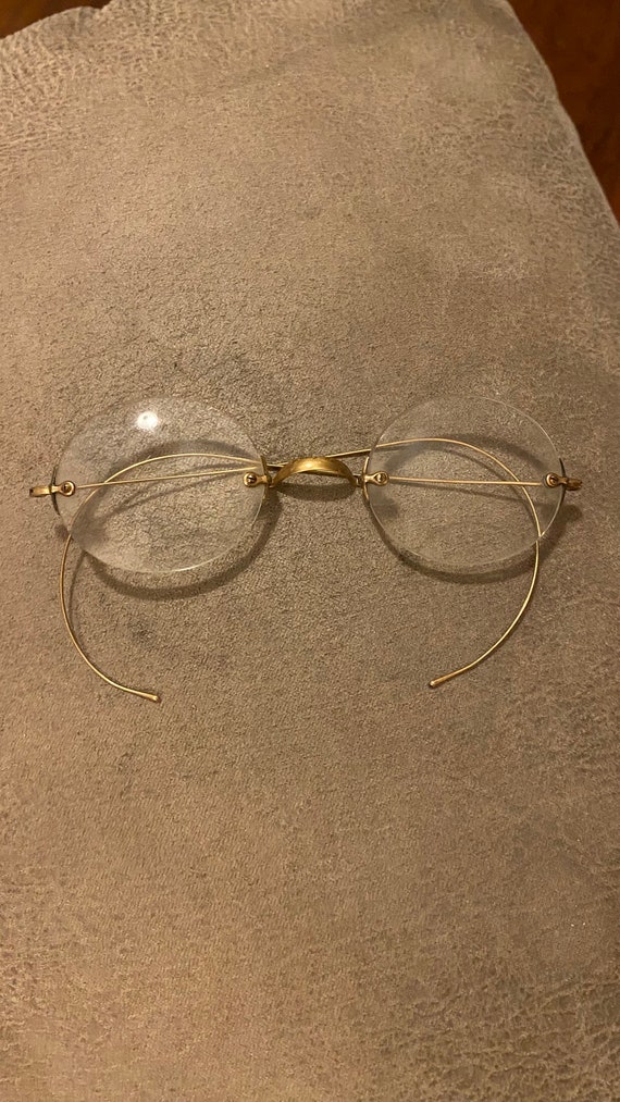 vintage 1920s wire frame - Gem