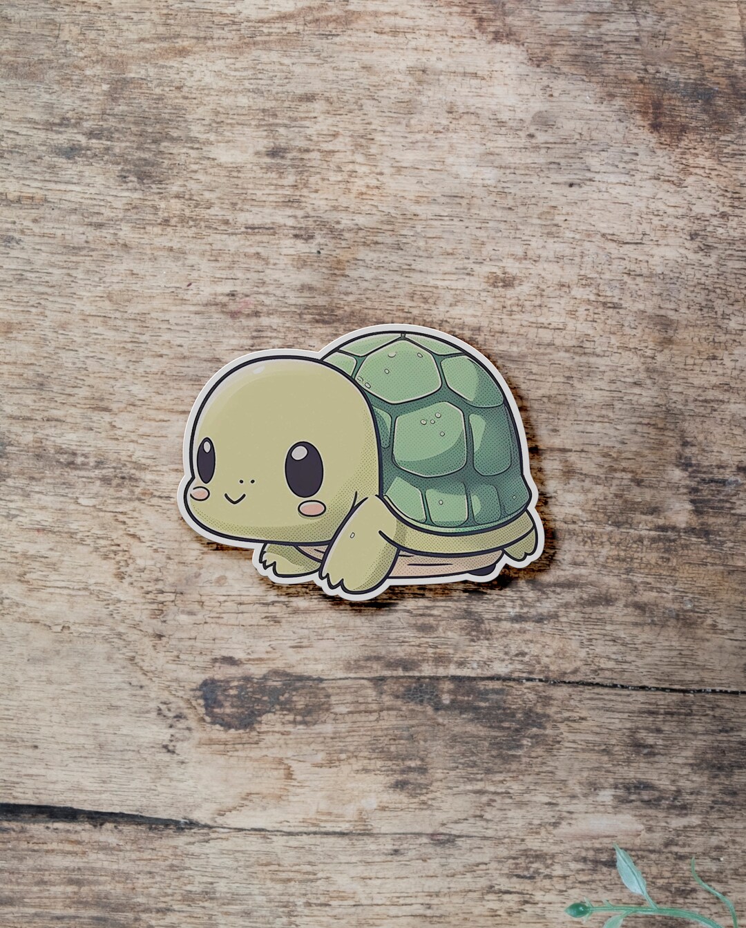 Turtle Sticker Very Cute Kawaii Waterproof Decal - Etsy