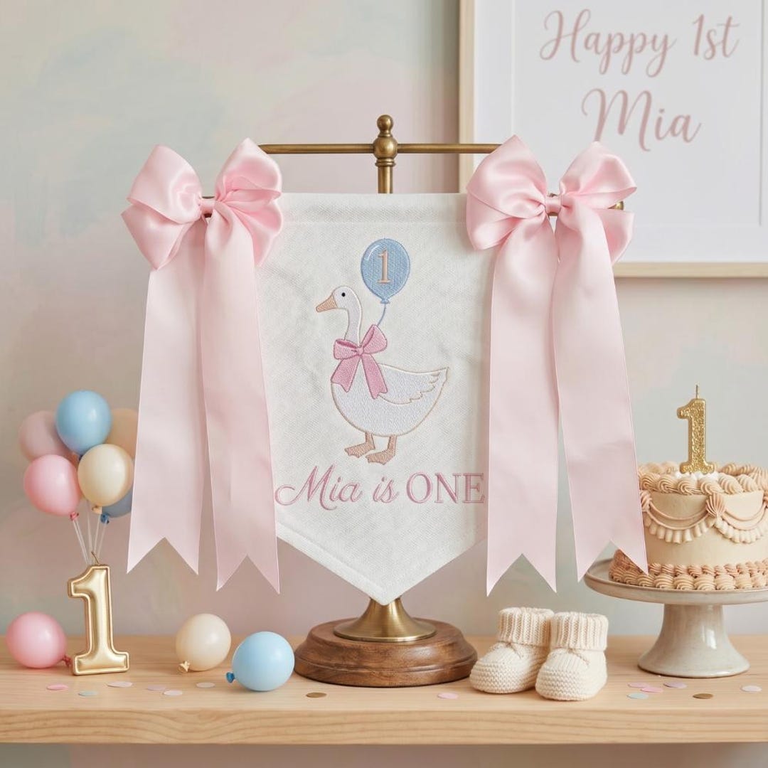 Custom Baby Banner for Hospital Door Sign & Nursery, Monogram Baby ...