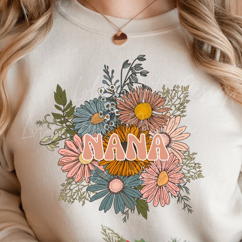 Nana Png File - Etsy