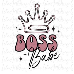 Boss Babe PNG for Sublimation, Boss Babe Design for Tshirt Png ...