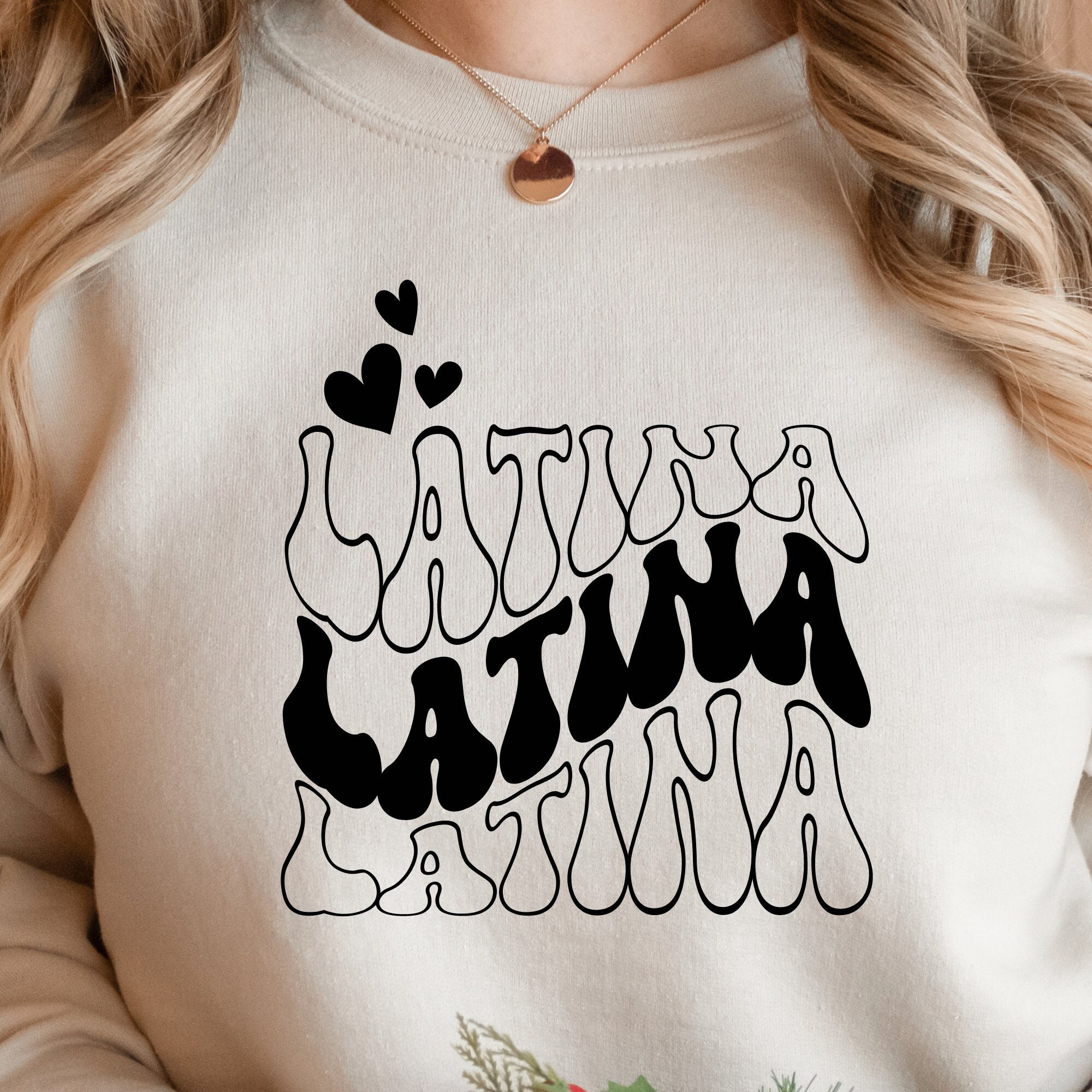 Latina Svg and Png Files for Cricut, Latina PNG File for Sublimation ...