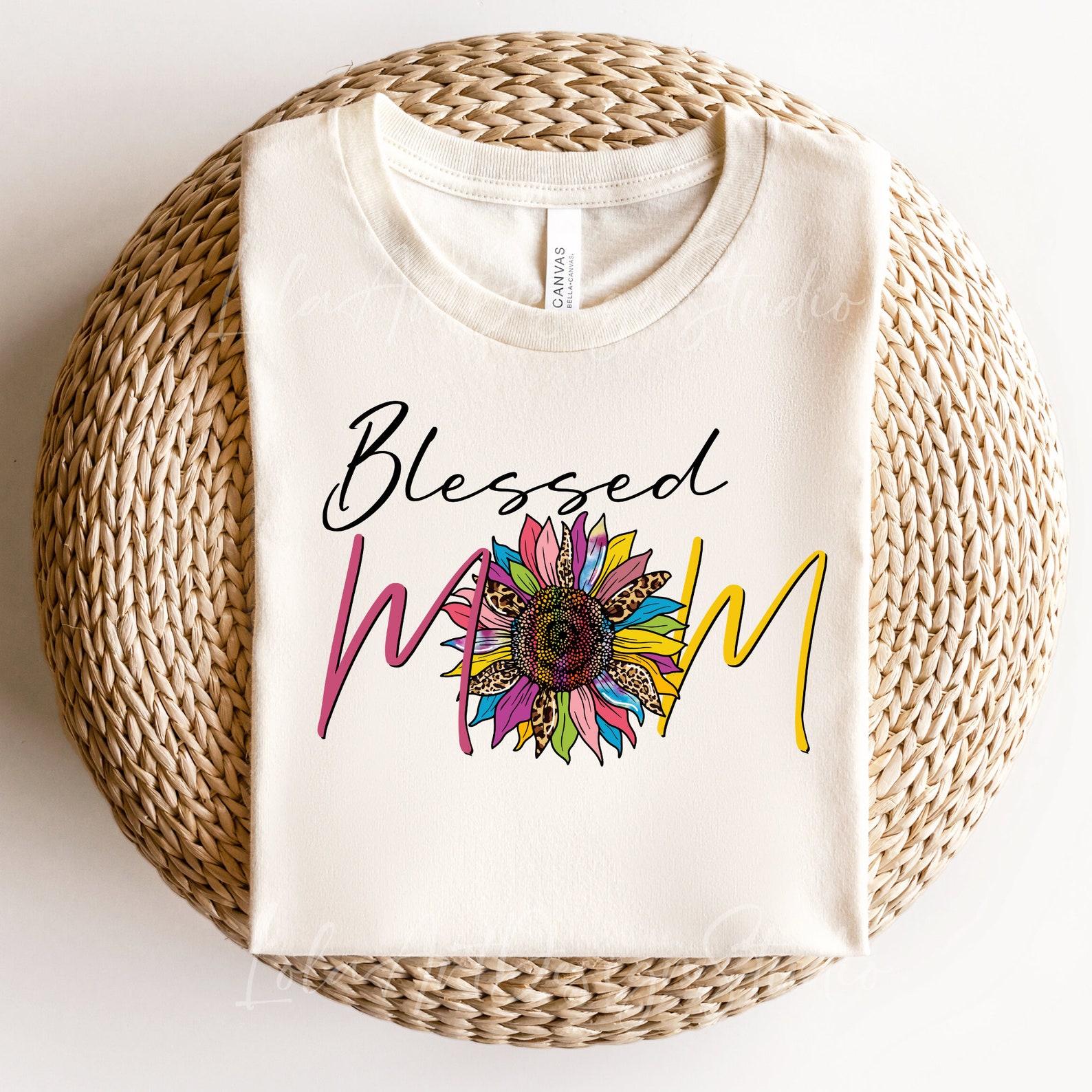 Blessed Mom PNG for Sublimation, Blessed Mom Shirt Designs Png, Blessed ...
