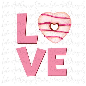 Love Pink Valentines PNG Sublimation, Valentine's Day Pink Shirt Design ...