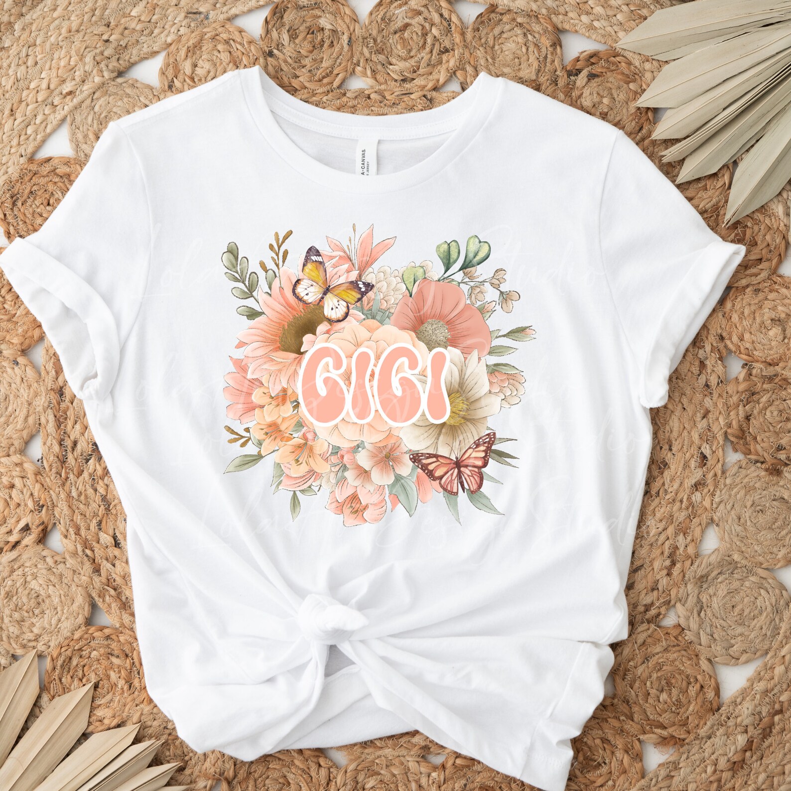 Gigi PNG for Sublimation Boho Gigi Shirt Design Png Floral - Etsy