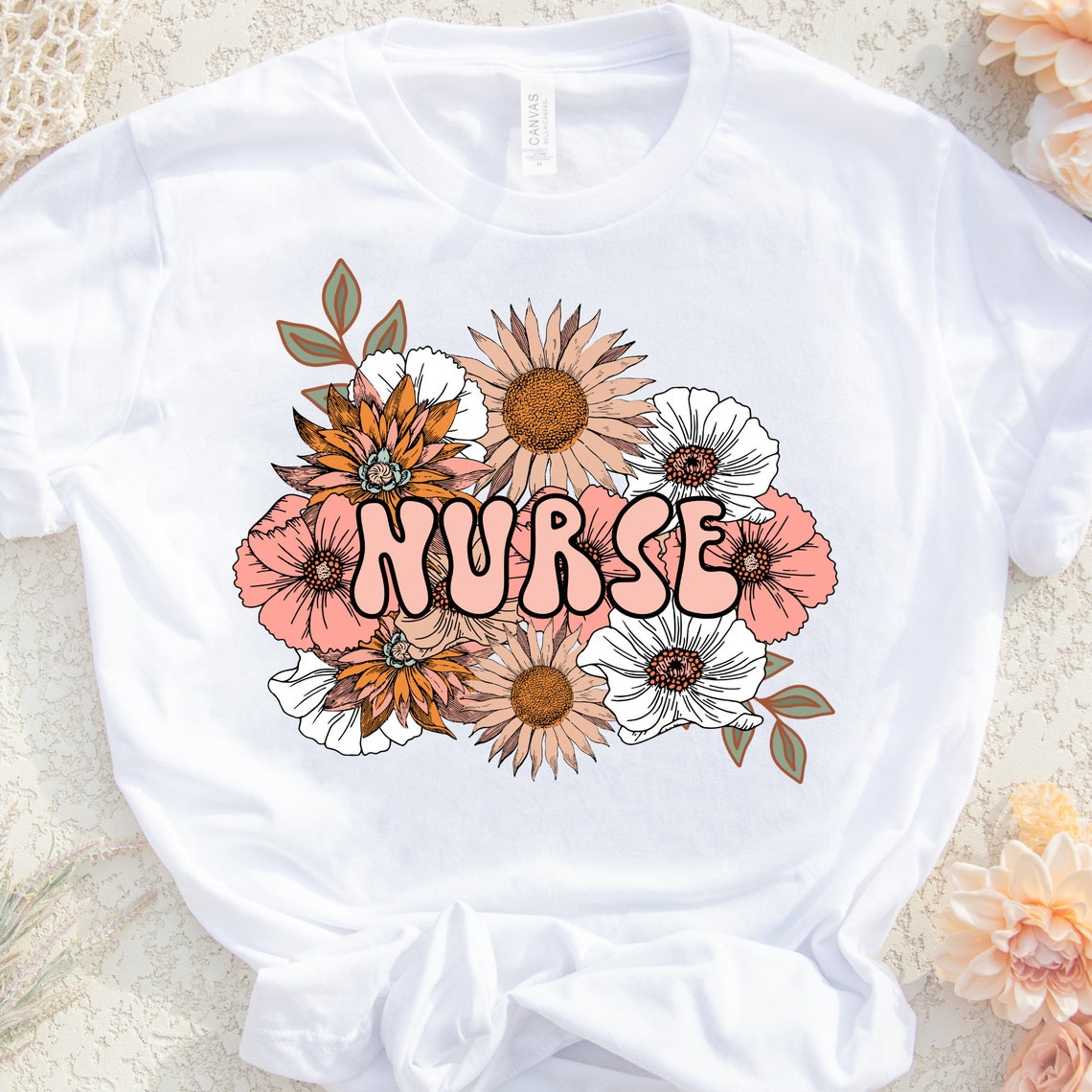 Nurse PNG Nurse Sublimation Boho Nurse Shirt Design Png - Etsy