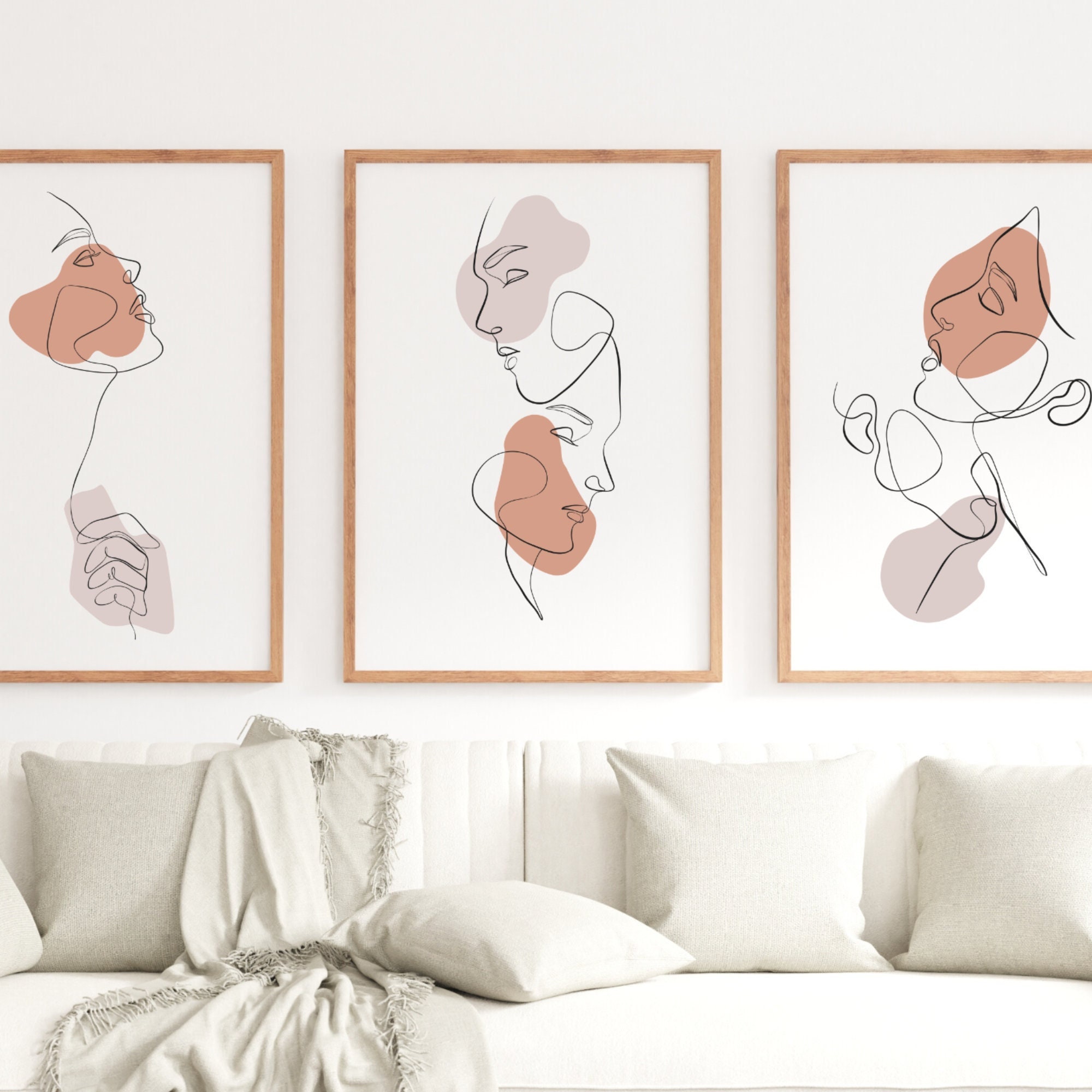 Printable One Line Art Drawing, Couple Line Art, Romantic Couple Set of ...