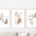 One Line Art Drawing, Romantic Couple Line Art Set of 3 Boho ...