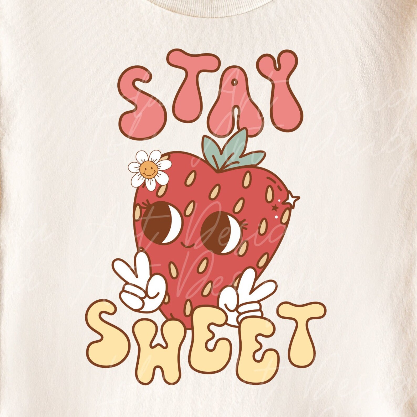 Stay Sweet PNG File Sublimation Design, Funny Strawberry Sublimation ...