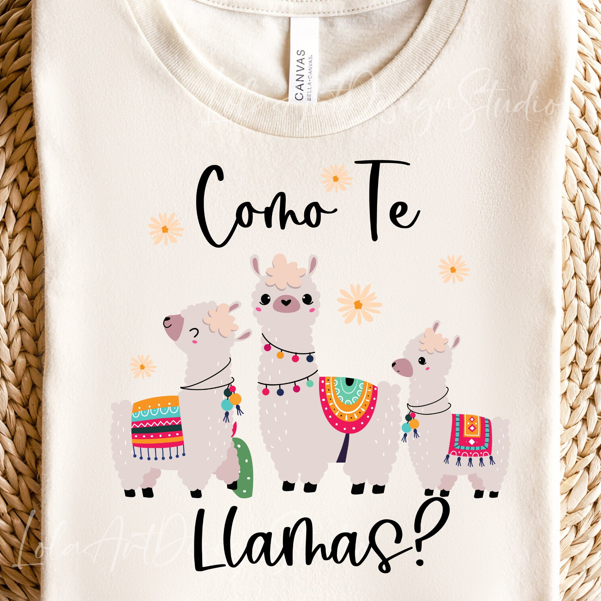 Como Te Llamas Png Sublimation, Cute Boho Llama Png, Llama Png for ...
