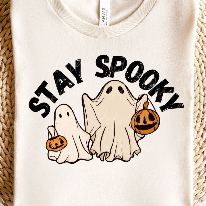Stay Spooky Png, Funny Halloween Ghosts Sublimation Design, Halloween ...